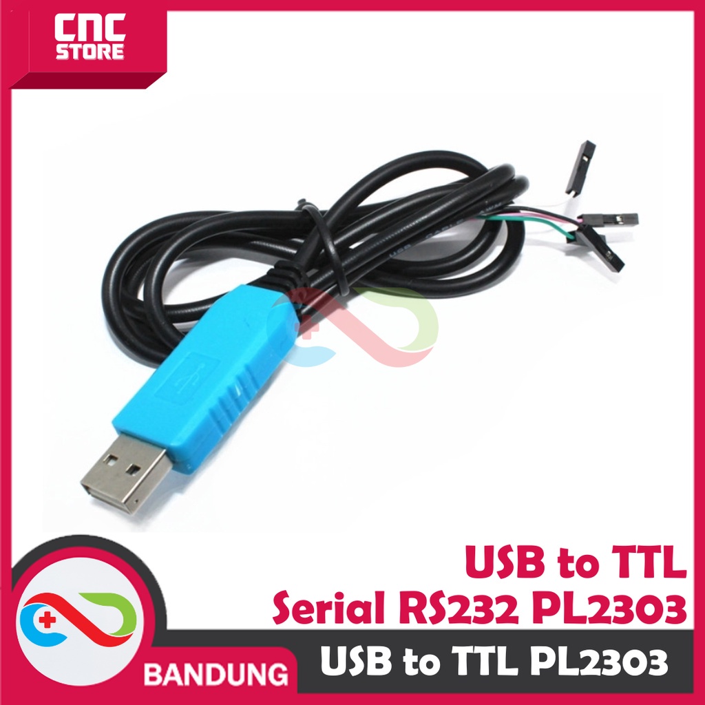 Jual USB TO TTL SERIAL RS232 PL2303 USB SERIAL ADAPTER CONVERTER | Shopee Indonesia