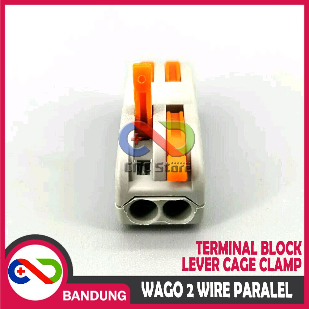 Jual WAGO TERMINAL PARALEL 2 LINE KONEKTOR SAMBUNGAN CONNECTOR BLOCK ...