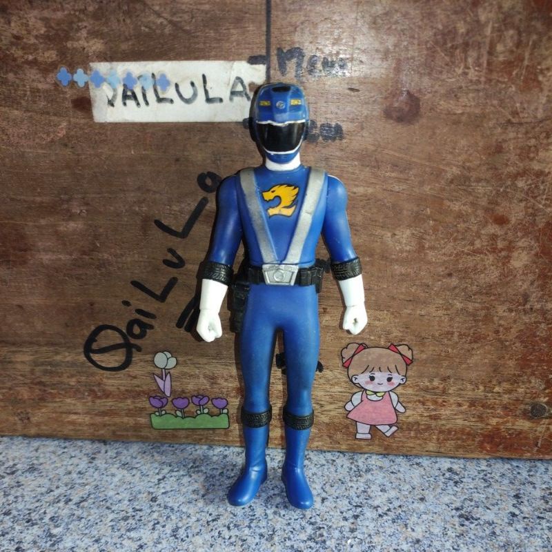 Jual Figure Power Rangers RPM Blue SHS Sofubi | Shopee Indonesia