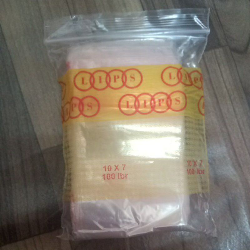Jual Plastik klip Lips Ukuran 10X7 Isi 100 lembar serbaguna untuk saos ...
