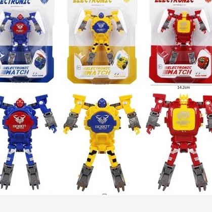 Jual Jam Tangan Robot Transformers / Robot Transformers / Kado Mainan ...