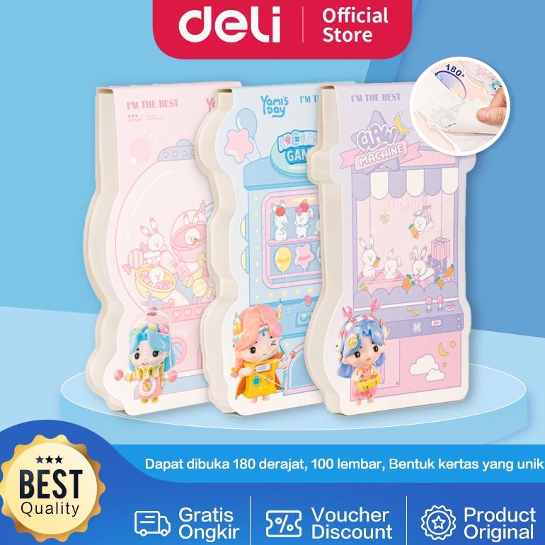 Jual Deli Note Pad / Kertas Memo Buku Reminder 100 Halaman Kertas Tebal ...
