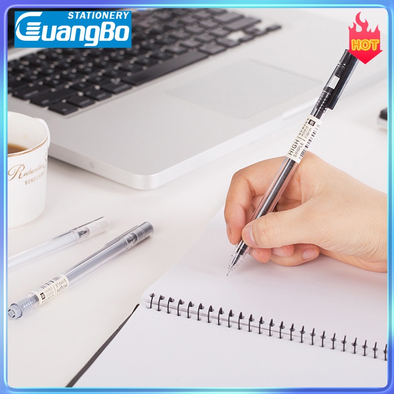 Jual Pulpen Gel Pen 0.5 mm Pulpen Cair Isi Ulang Pena Gel Hitam Alat ...