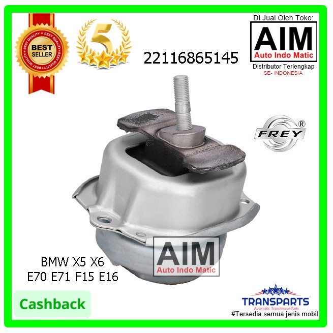 Jual Engine Mounting Dudukan Bmw X5 E70 F15 X6 E71 F16 Lh 22116865145 ...
