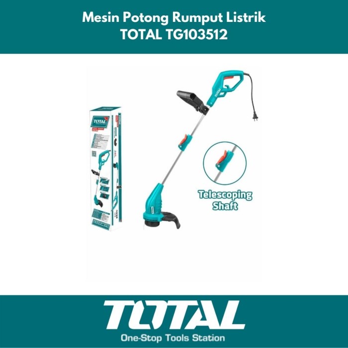 Jual [New Ori] Pemangkas Rumput Mesin Potong Rumput Listrik Total ...