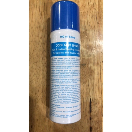 Jual MEDTEC COOL MAX NO PAIN SPRAY 100 ML / Pereda Nyeri Otot ...