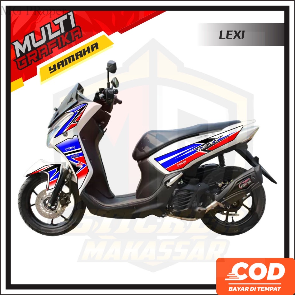 Jual Stiker Striping Decal lexi full body lexi FullBody Variasi Yamaha ...