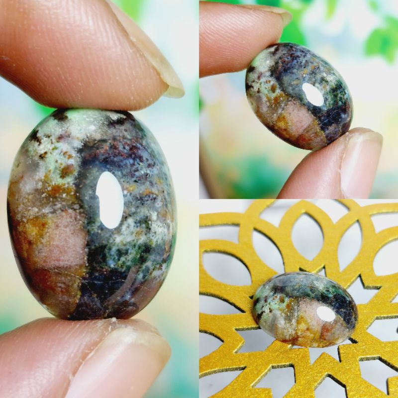 Jual BATU PANCAWARNA GARUT EDONG NATURAL (MEDIUM SIZE) | Shopee Indonesia