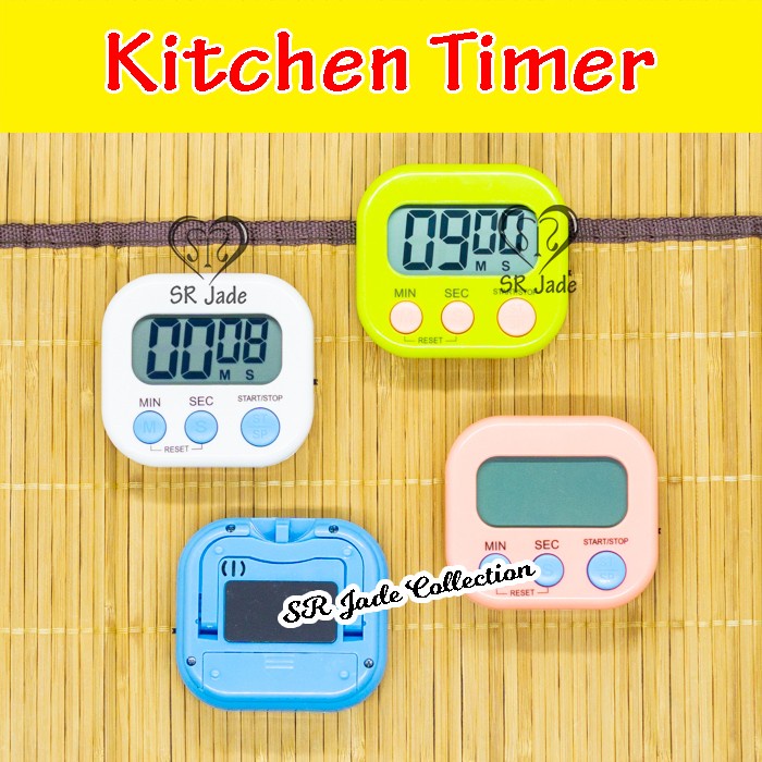 Jual Timer Masak Dapur Kitchen Timer Alarm Clock Stopwatch Magnet ...