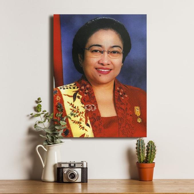 Jual paling diminati] Poster Presiden Kelima RI Megawati - Dekorasi ...
