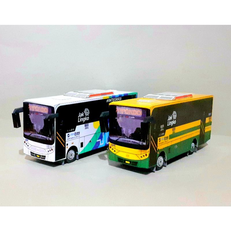 Jual Miniatur Bus Transjakarta Mini (MiniTrans) KBM. TSW | Shopee Indonesia