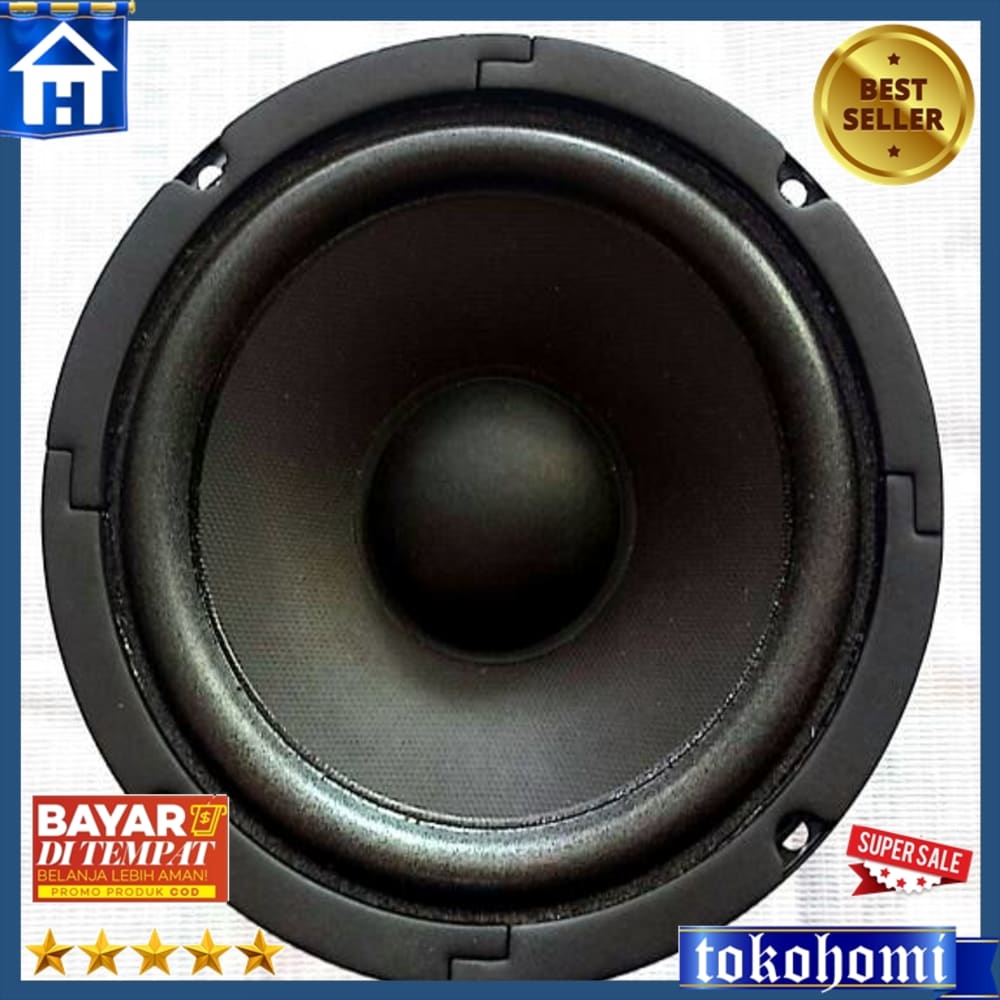Jual Speaker 6 Inch Woofer Audio 100 Watts 8 Ohms | Shopee Indonesia