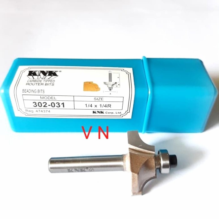 Jual Mata Profil/Router Kusen Pintu/Beading Bit 302-031 Merk KNK ...