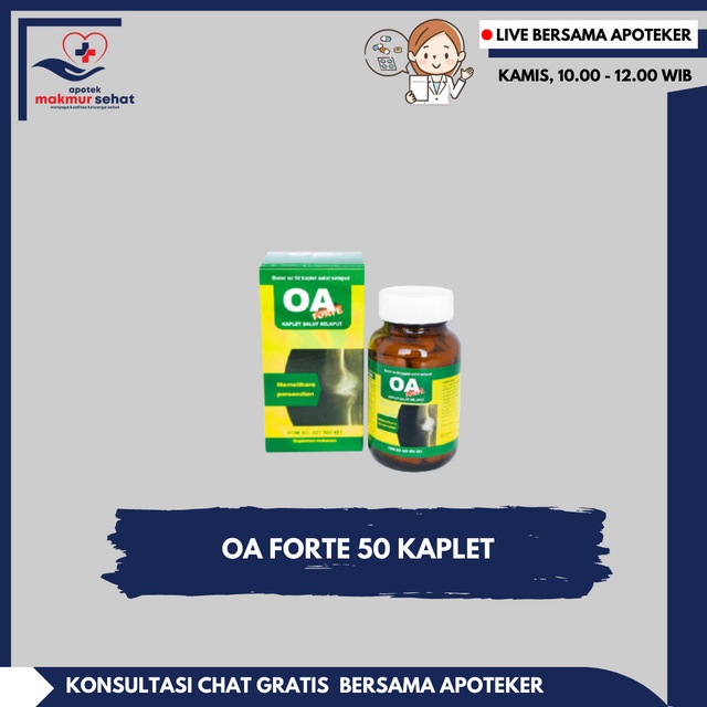 Jual OA Forte 50 Kaplet | Shopee Indonesia