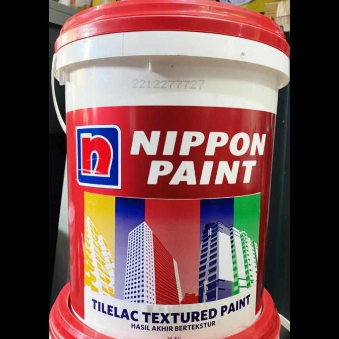 Jual Nippon Paint Tilelac Textured Paint/Cat Tekstur/Pail(Kurir ...