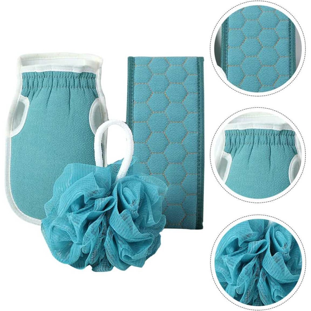 Jual DAC Peralatan Mandi 3in1 Bath Set Shower Puff - BS31 - PB6 ...