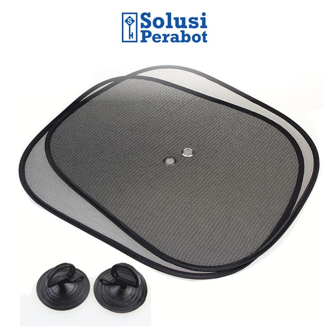 Jual Sun Shade Shield / Nilon Tabir Surya Pelindung Panas Mobil Isi 2 ...