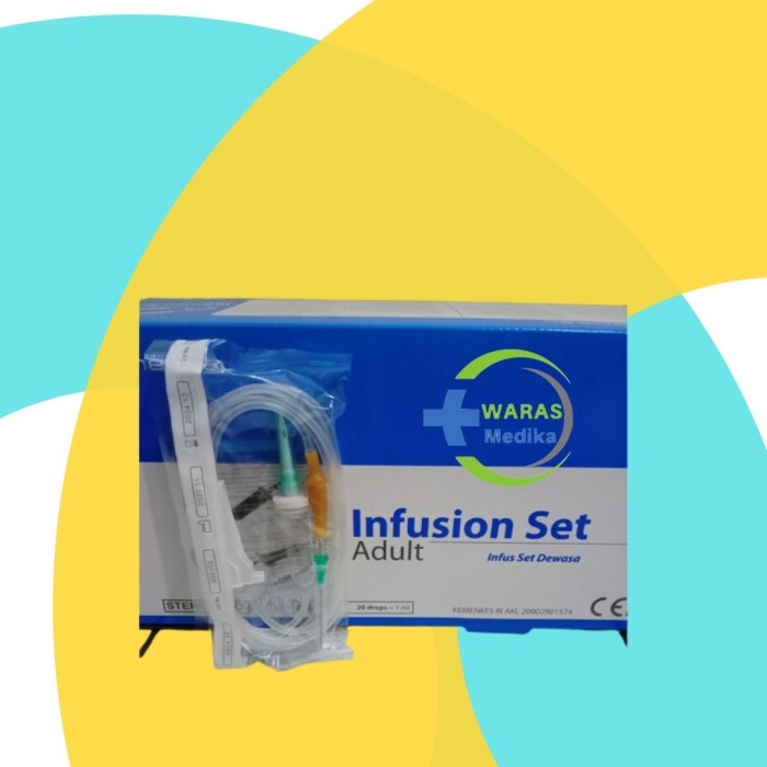 Jual GEA Infuset Dewasa / Infusion Set Makro GEA / Selang Infus Adult ...