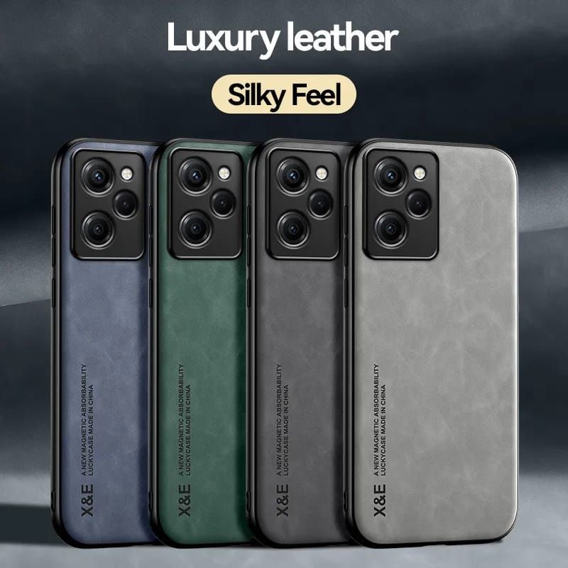 Jual Case Poco X5 Pro 5G Luxury Leather Soft Touch Silky Feel Casing ...