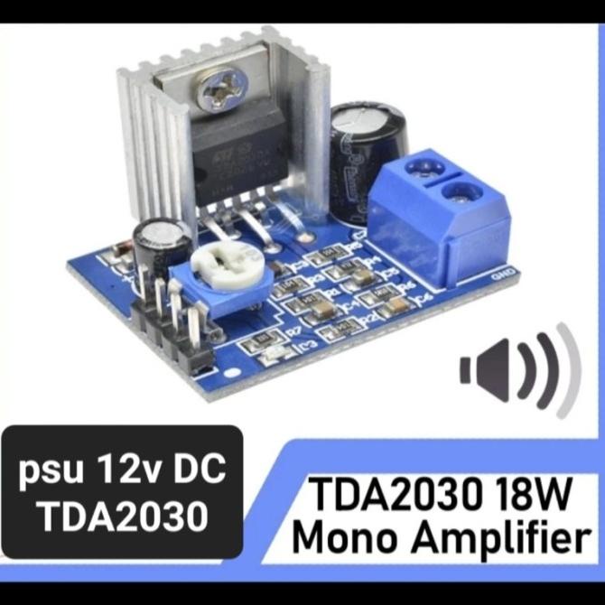 Jual Kit Pcb Power Amplifier Mono Tda Utc 2030 Tda2030 Utc2030 | Shopee Indonesia