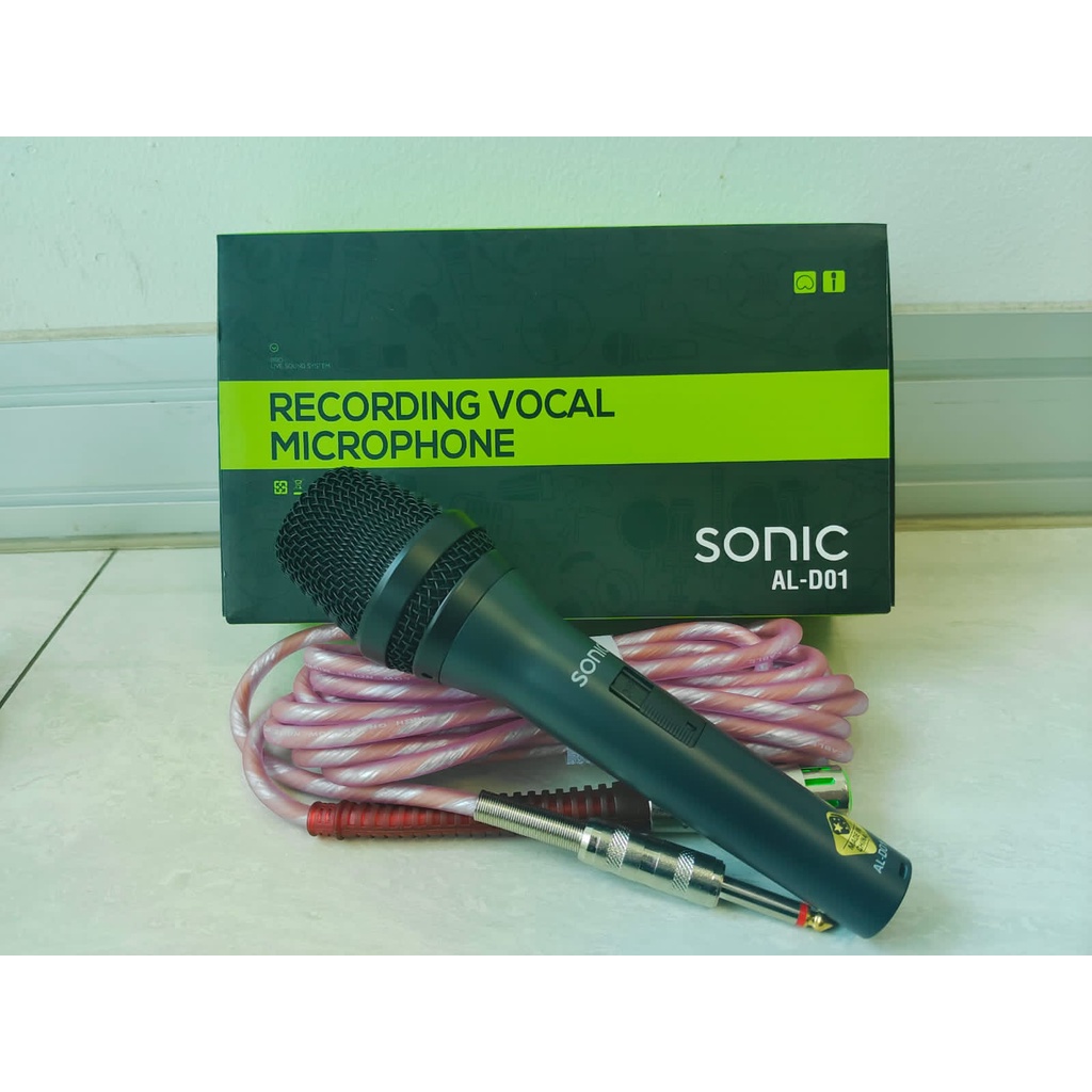 Jual SONIC - Microphone Recording Vocal AL-D01 | Shopee Indonesia