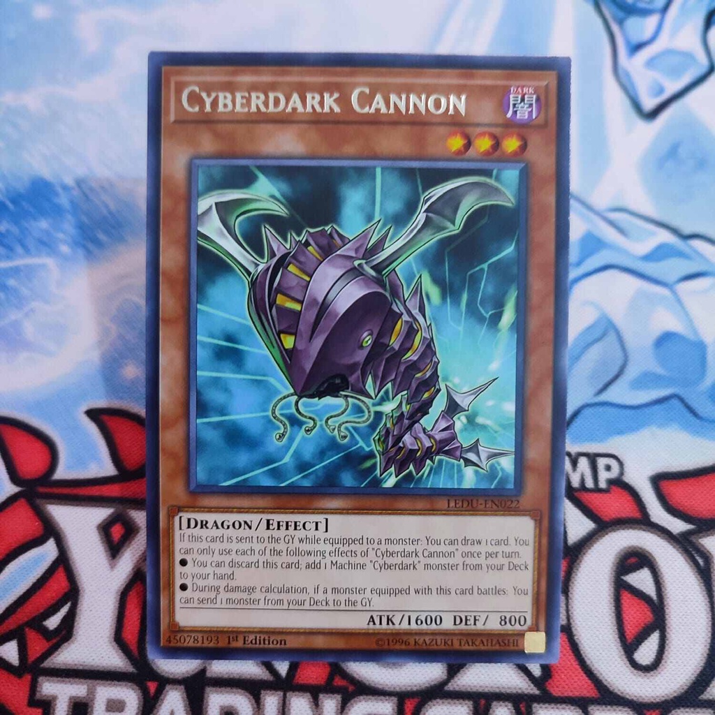 Jual yugioh cyberdark cannon LEDU rare 1st original | Shopee Indonesia