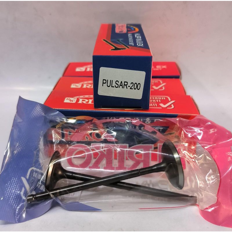 Jual Non Magnetik original Riko payung klep in ex set bajaj pulsar 135LS 135 asli 180 ug3 ug4 ...