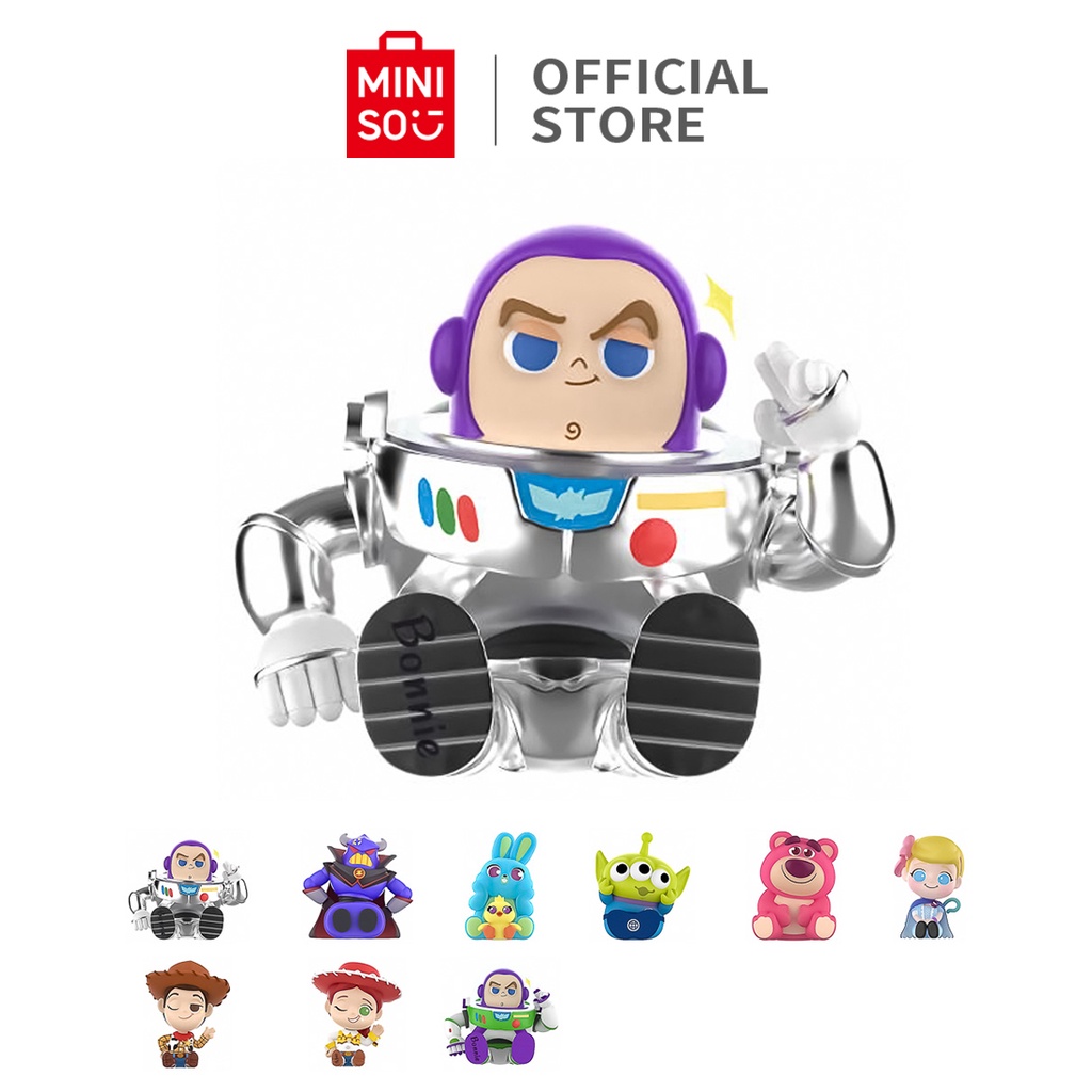 Jual MIniso-Disney Toy Story Sit Sit Series themed blind box Buzz ...