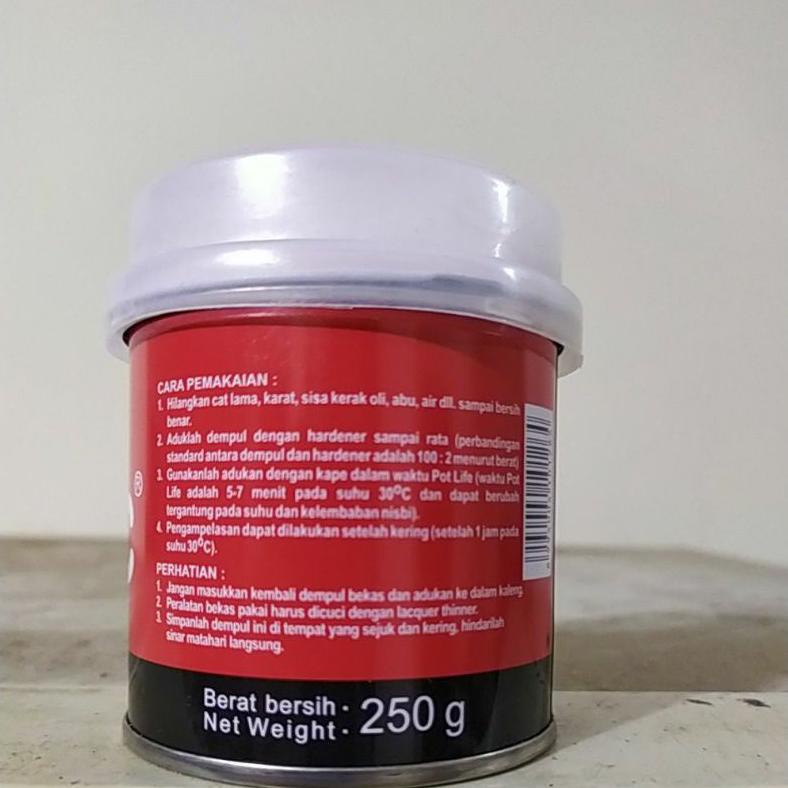 Jual Update! Dempul mobil/ motor/ mebel Sanpolac 1/4 kg 250 gr/ Dempul ...
