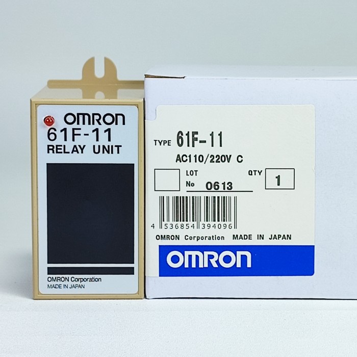 Jual Relay Floatless Level Switch Water Level Control 61f 11 Omron Shopee Indonesia