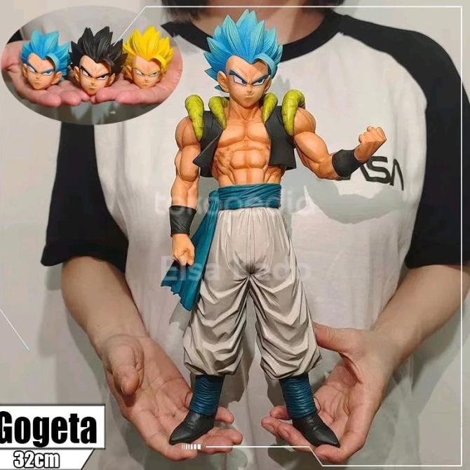 Jual Super Gogeta Blue Dragon Ball Z Action Figure Besar Big Size Jumbo Glifshop | Shopee Indonesia