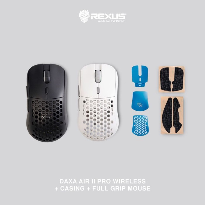 Jual Rexus PRO Mouse Wireless Gaming Daxa Air II | Shopee Indonesia
