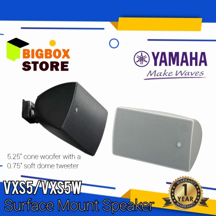 Jual Yamaha Speaker VXS5 / VXS 5 / VXS-5 Original | Shopee Indonesia