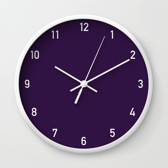 Jual Jam Angka - Jam Dinding Ungu | Shopee Indonesia