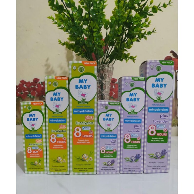 Jual My Baby Telon Plus 150ml, 60ml Aroma Eucalyptus dan Aroma Lavender ...
