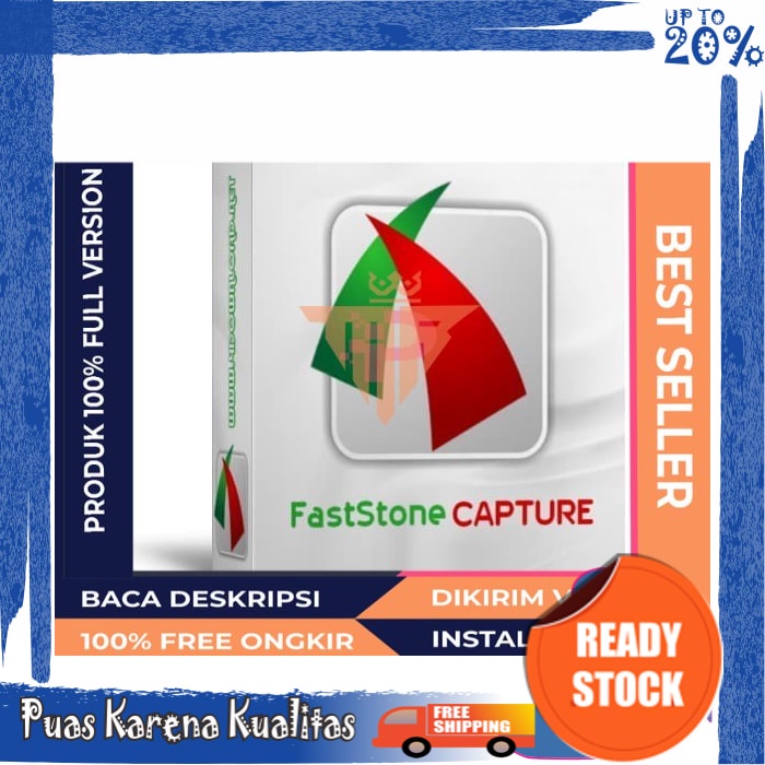 Jual AKTIF SELAMANYA FastStone Capture Pro Aplikasi Fast Stone Screen ...