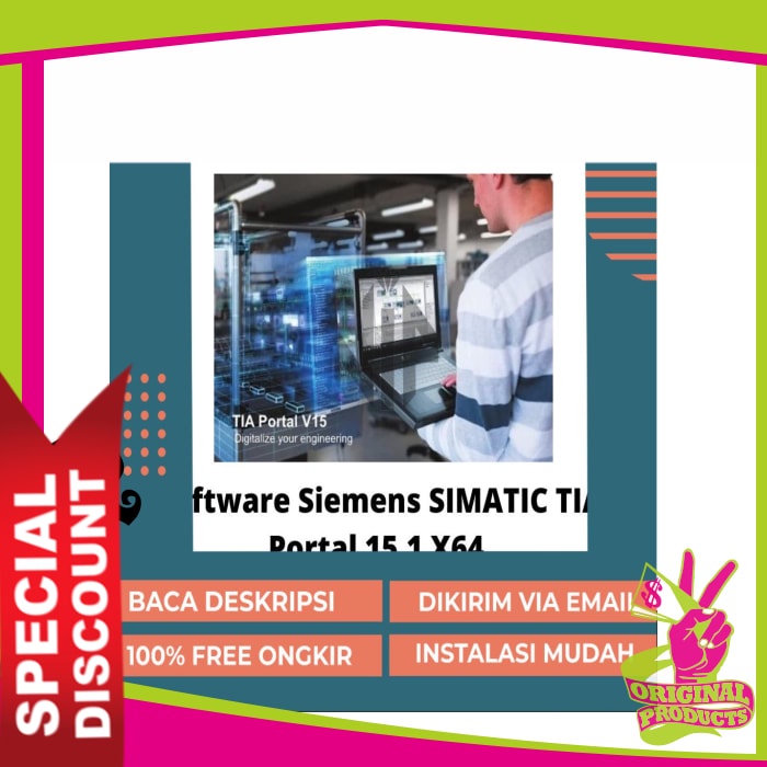 Jual PROMO SIEMENS SIMATIC TIA PORTAL 15.1 X64 PRO PLUS APLIKASI PROGRAM LIFETIME | Shopee Indonesia