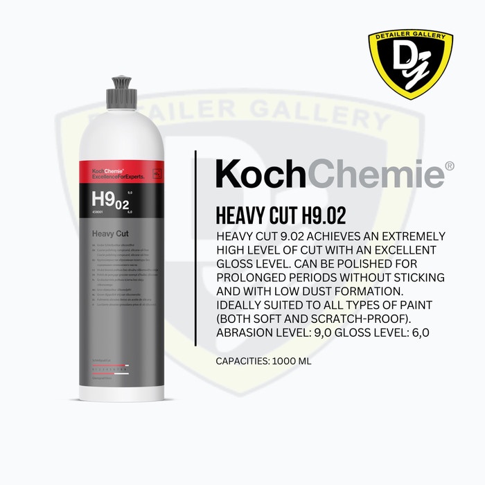 Jual COMPOUND MOBIL KOCH CHEMIE HEAVY CUT H9.02 1000 ML | Shopee Indonesia