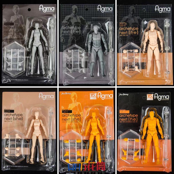 Jual Figma Archetype Next : HE / SHE - Body Kun & Body Chan | Shopee ...