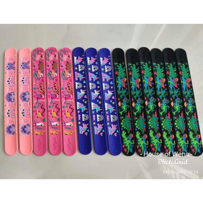 Jual Smiggle Lil Mates Slapband Original - Gelang Tangan Anak Limited ...
