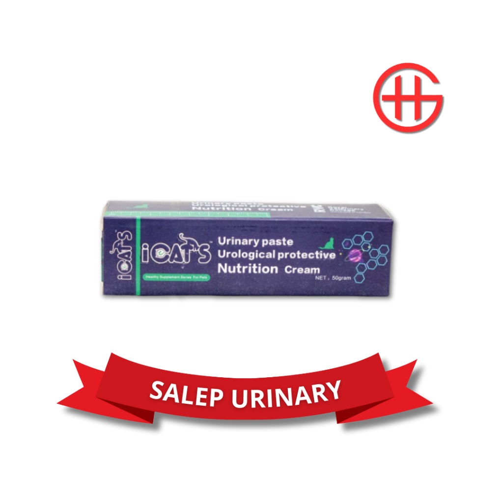 Jual GH Obat Kucing ICATS - URINARY PASTE NUTRITION CREAM 50gr | Ampuh ...
