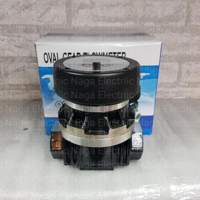 Jual Flowmeter Ogm 1,5 Inch Reset Oval Gear Minyak Solar 40Mm Flow ...