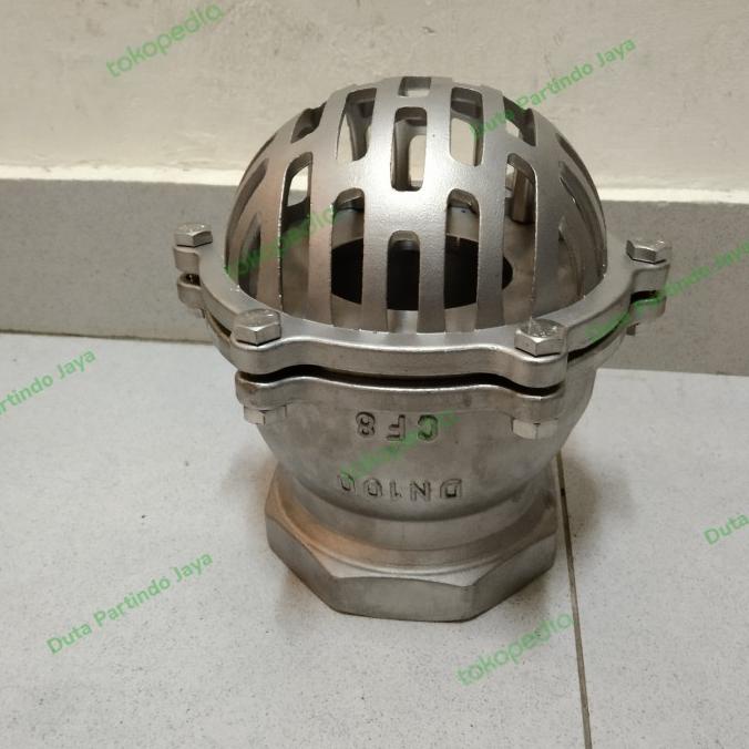 Jual Foot Valve Full Stainless Model Drat 4 Inchi / Dn 100 | Shopee ...