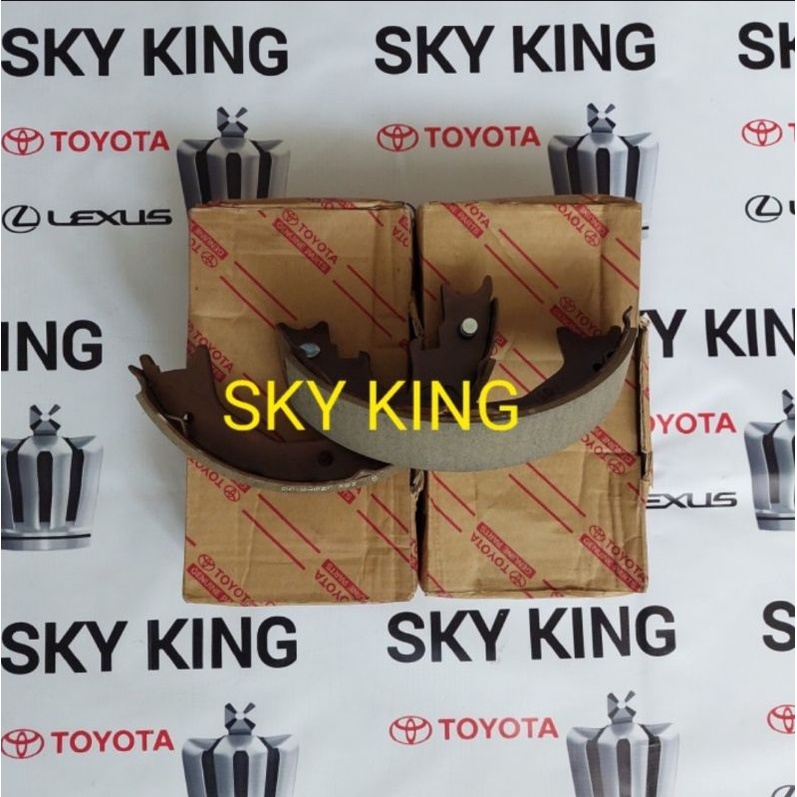 Jual HARGA 2PCS | 46580-60020 Hand Brake Shoe Kit Parking Kampas Kamfas ...