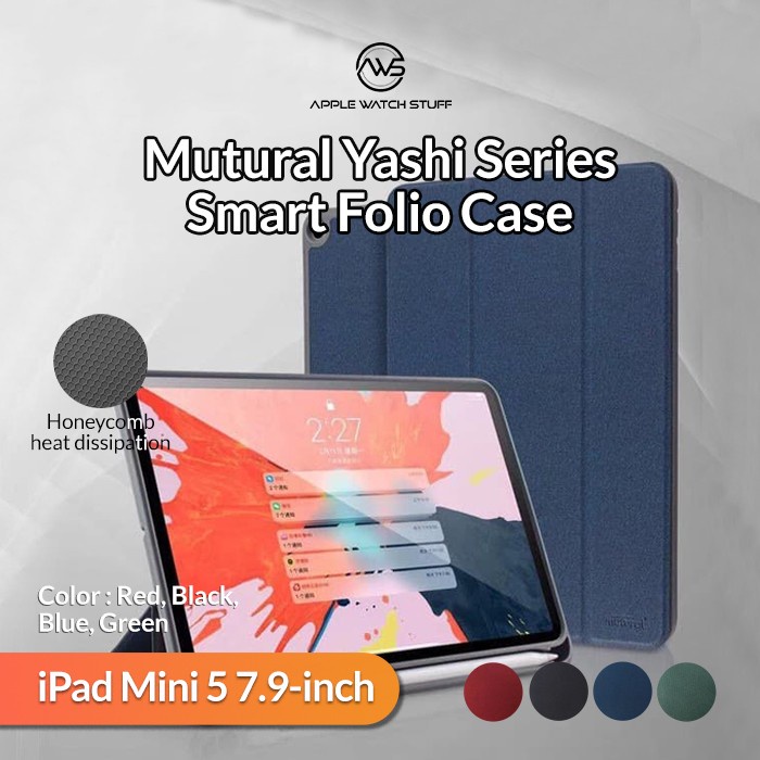Jual Mutural Yashi Series Smart Folio Case For iPad Mini 5 7.9 inch ...