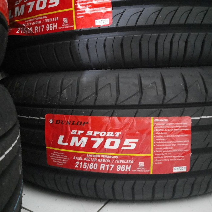 Jual Ban Dunlop LM705 215/60/R17 All New Rush dan terios, Toyota ...