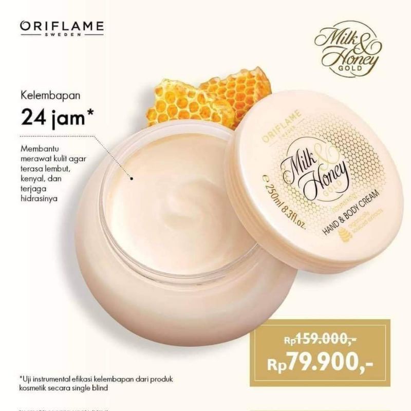 Jual MILK AND HONEY GOLD NOURISHING BODY CREAM HAND CREAM BODY SCRUB BIG AND SMALL PACK MILK ...