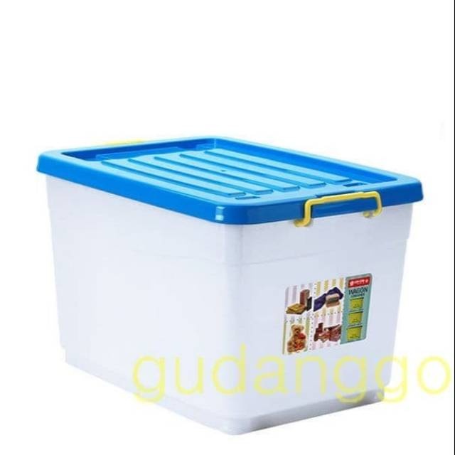 Jual (INSTANT) Wagon Container 100 Liter VC-20 Lion Star Box Serbaguna ...