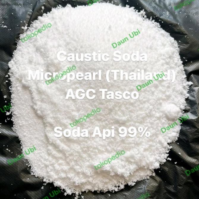 Jual Caustic Soda Micropearl / Caustic Soda Agc 99% / Soda Api Naoh (1Kg) | Shopee Indonesia