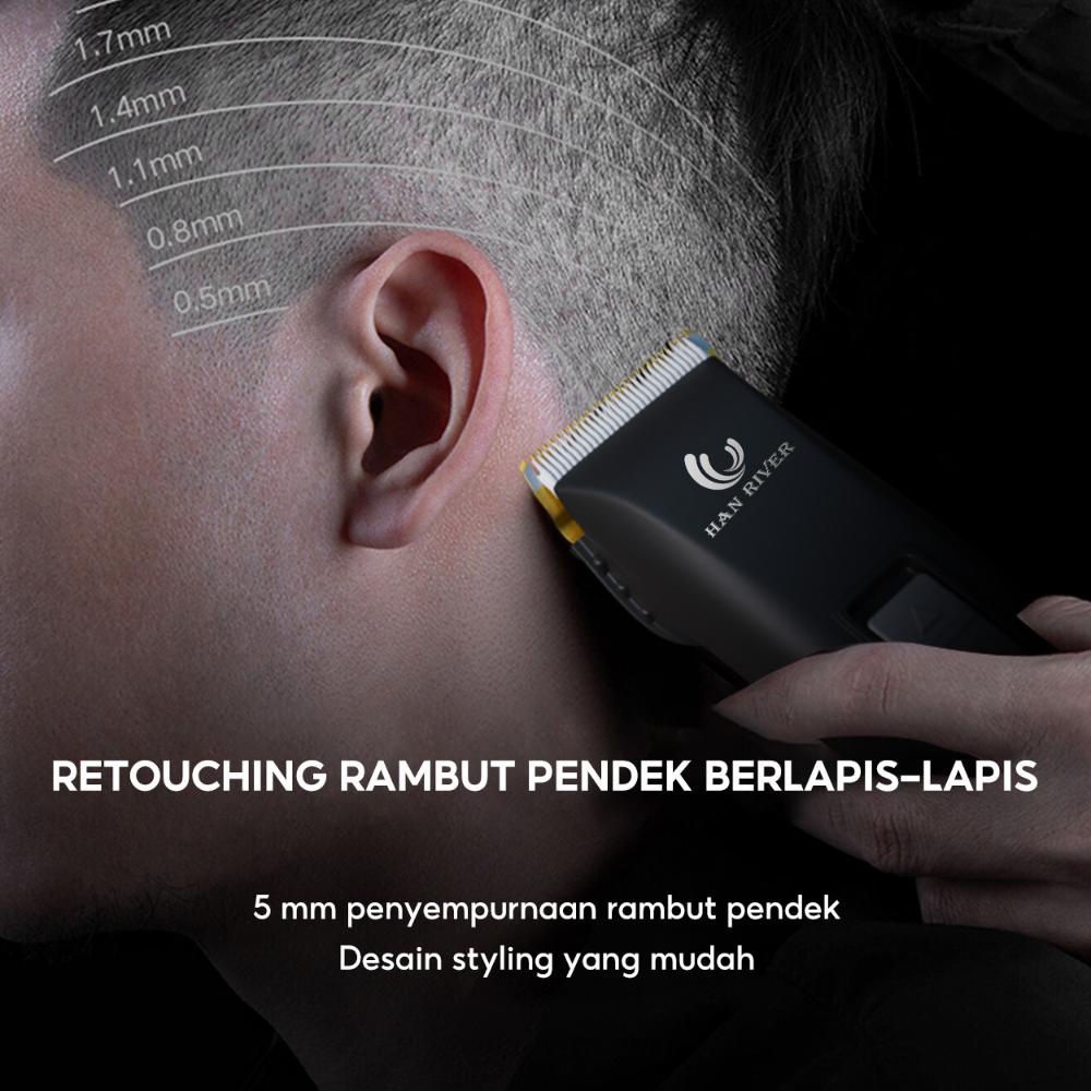 Jual DYS723 HAN RIVER Alat cukur rambut Listrik hair clipper alat ...